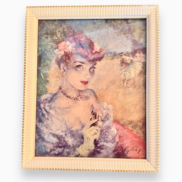 Vintage | Accents | Vintage Mcm 95s Cydney Grossman Ballerina Art Print ...